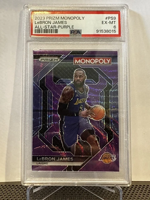 2023 PANINI PRIZM Monopoly Lebron James All-Star Viola #Ps9 Psa 6 EUR 1 ...