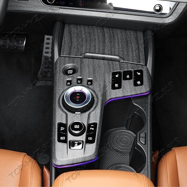 FOR KIA SPORTAGE 2023-2024 Wood Grain Car Center Control Box Panel ...