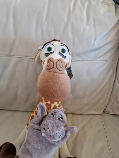 DREAMWORK'S MADAGASCAR MELMEN Toy (Russ) - With Tag Error & Glora Hand ...