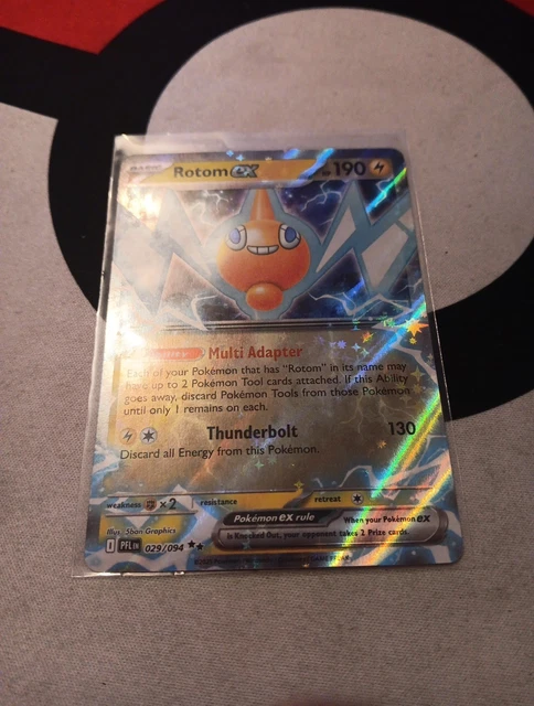POKEMON TCG MEGA Evolution Phantasmal Flames Rotom EX 029/094 NM Card £ ...