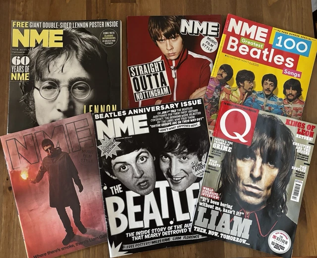 NME MAGAZINES BUNDLE Liam Gallagher, The Beatles And More £21.49 ...
