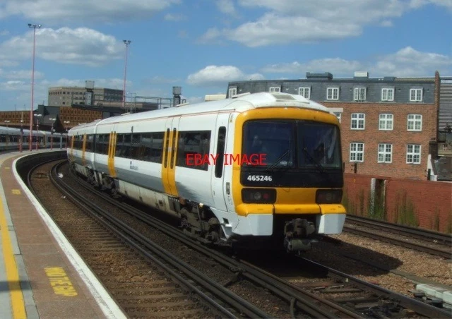 PHOTO CLASS 465 Networker 4-Car Emu No 65 246 At London Bridge 08/07 £2 ...