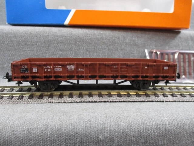 ROCO H0 46031 Güterwagen Rungenwagen der DB 440343 in OVP EUR 8,90 ...