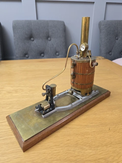 LIVE STEAM BOAT Engine On Plinth Ready To Fit ... Steam Ship £208.72 ...