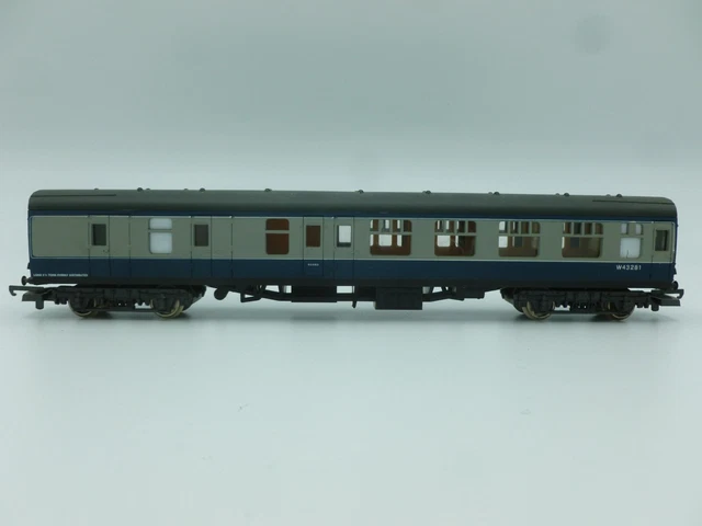 LIMA 00 GAUGE Mk1 BR Brake Corridor Coach W43281 BR Inter City Blue ...
