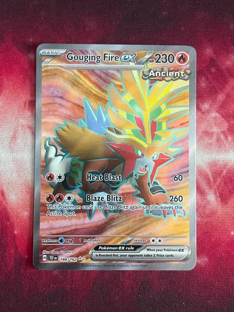 POKEMON CARD GOUGING Fire EX Temporal Forces 162/162 $10.00 - PicClick AU