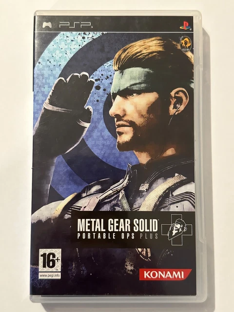 JEU SONY PSP - Metal Gear Solid: Portable Ops Plus - PAL / Néerlandais ...