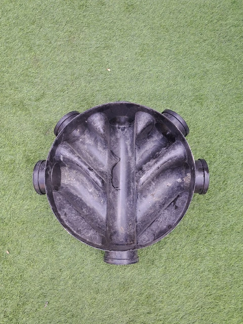 POLYPIPE 460MM UNDERGROUND Drainage Inspection Manhole Chamber Base ...