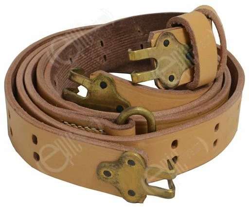 WW2 US BAR Brown Leather Rifle Sling - Military Army Reproduction £23. ...