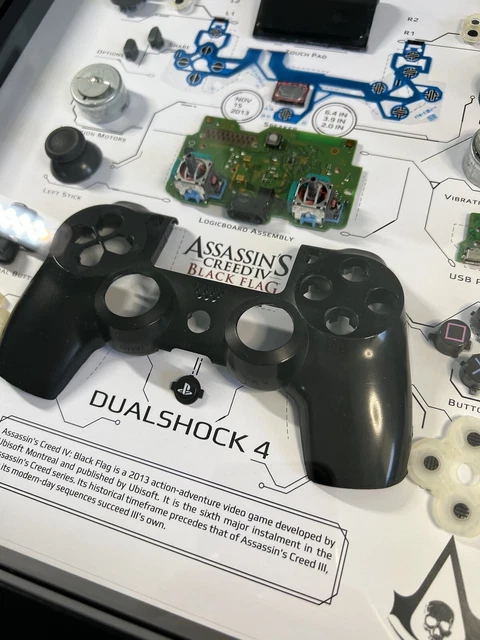 SONY PLAYSTATION DUALSHOCK 4 Controller Teardown Assassins Creed theme ...