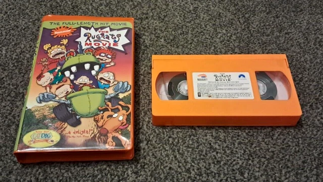 THE RUGRATS MOVIE Nickelodeon Big Box Ex Rental Ntsc Vhs Video Kids ...