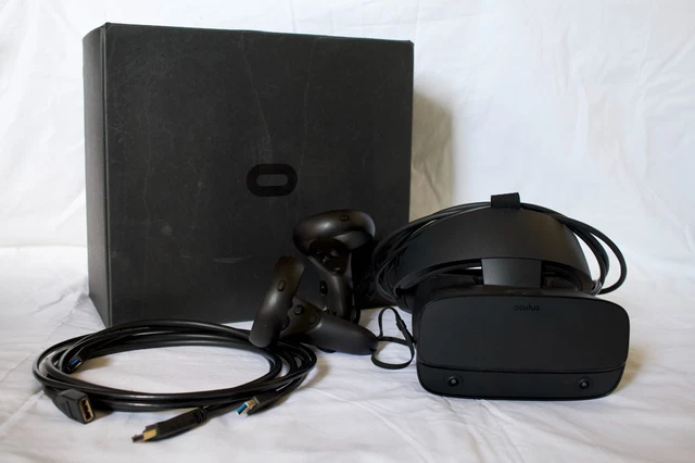 META OCULUS RIFT S PC Powered VR Gaming Headset & Touch Controllers ...