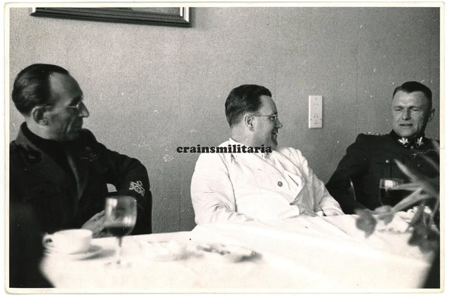 ORIG. RIESEN FOTO ^^ Arzt Offiziere Karl GEBHARDT und GENZKEN in ...