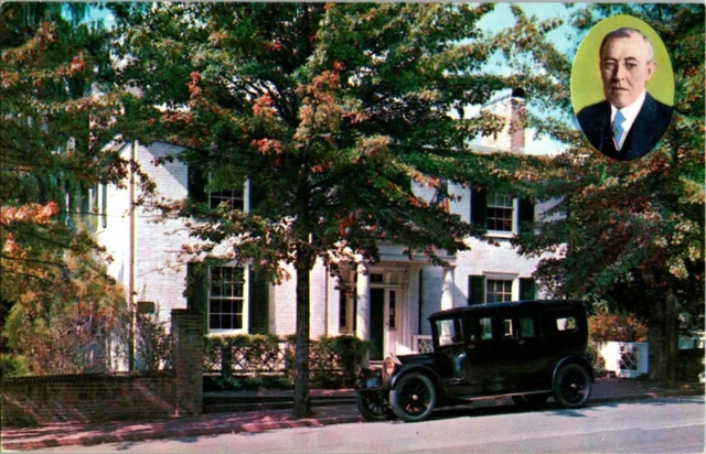 1980'S ANTIQUE CAR AT WOODROW WILSON HOME Staunton By Harrisonburg VA ...