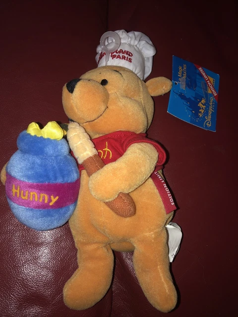 DISNEY WINNIE THE Pooh Chef limited edition Disneyland Paris toy (In Bx ...