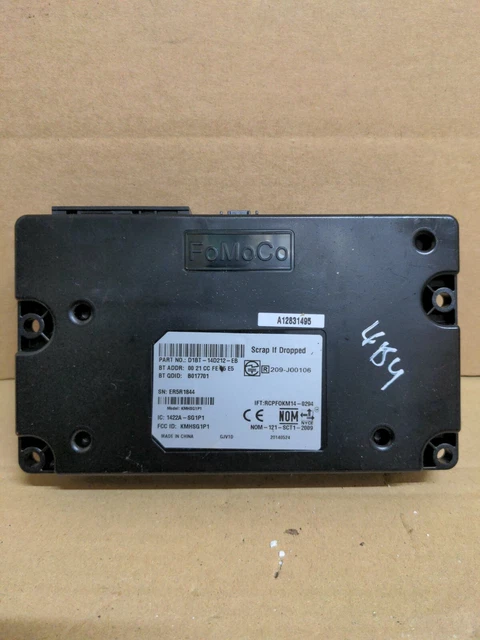 FORD FOCUS BLUETOOTH Module Control Box Phone Radio 2011-2017 MK3 D1BT ...