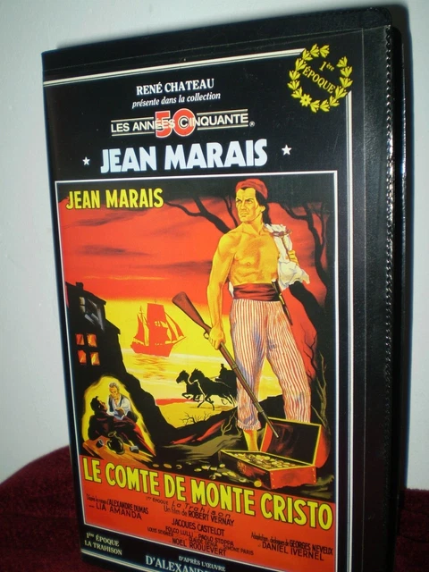 VHS CASSETTE LE Comte De Monte Cristo / Jean Marais / Rene Chateau Video 1994 EUR 5,00 - PicClick FR