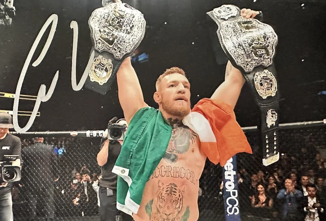 CONOR MCGREGOR HAND SIGNED 6X4 UFC PHOTO + PROOF £49.99 - PicClick UK