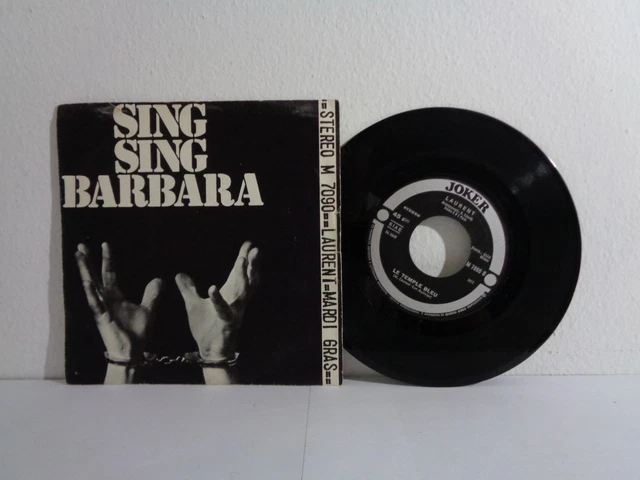 MICHEL LAURENT SING Sing Barbara - Le Temple Bleu Joker M 7090 EUR 4,69 ...