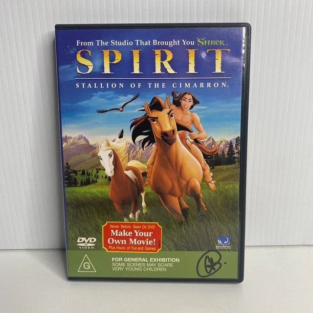 SPIRIT: STALLION OF The Cimarron DVD - Region 4 - Free Postage - Kids ...