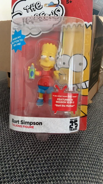 THE SIMPSONS 25 Year Anniversary Figures Bart, Barney, Homer, Krusty ...