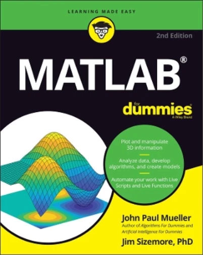 JIM SIZEMORE JOHN Paul Mueller MATLAB For Dummies (Poche) EUR 31,31 ...
