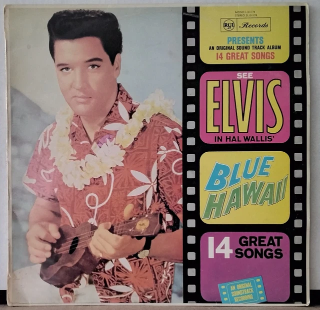 ELVIS PRESLEY - Blue Hawaii 1961 Rca L101174 Ost Aus 1St Edition Mono Lp $49.99 - PicClick AU
