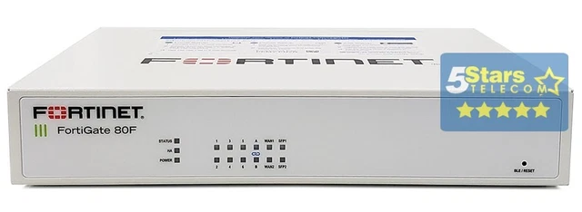 FORTINET FORTIGATE 80F Next-Gen Firewall and SD-WAN Appliance (FG-70F) Brand New EUR 964,78 ...