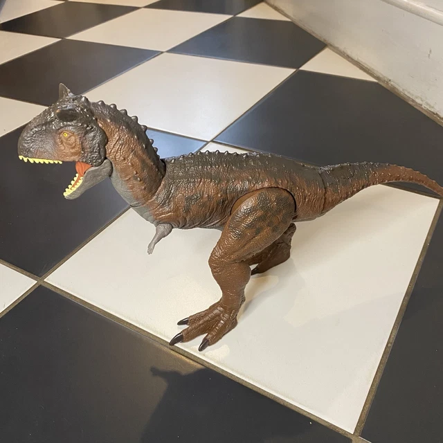 JURASSIC WORLD CAMP Cretaceous Control N Conquer Carnotaurus Toro ...