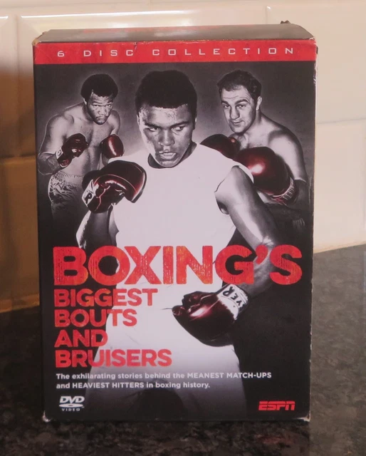 ESPN BOXING`S BIGGEST Bouts and Bruisers 6 Disc DVD Collection £10.00 ...