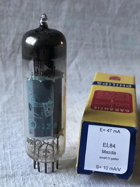 EL84 6BQ5 MAZDA measured Vacuum Tube, lampe, Röhre, Valve. Slightly Used EUR 29,90 - PicClick FR