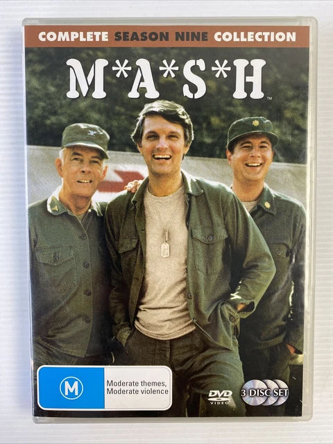 MASH : COMPLETE Season 9 (DVD, 1980) Nine - Very Good Condition Region ...