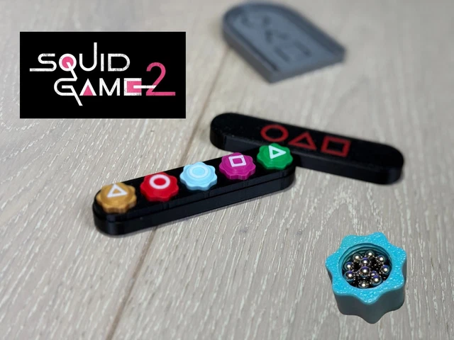 GONGGI SET - Squid Game 2 Gong-Gi Game Tournament Grade, Weighted ...