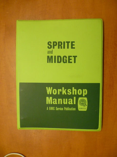 BMC SPRITE & midget official workshop manual £25.00 - PicClick UK