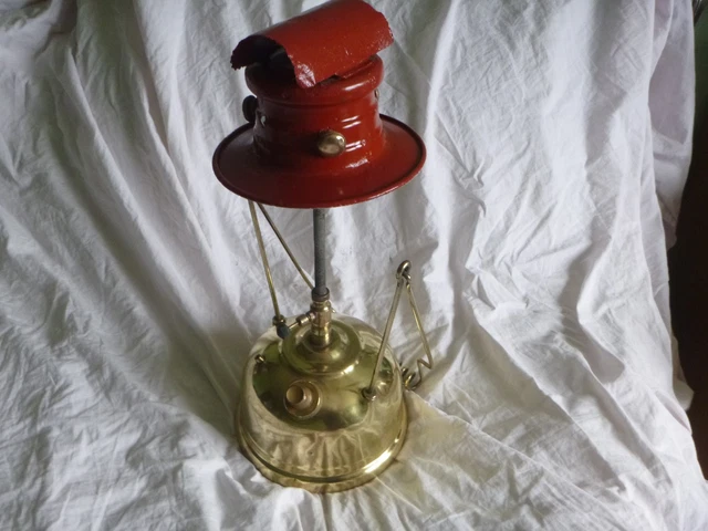 VINTAGE TILLEY PL53 POLISHED BRASS Lamp/Lantern. Not tested as to ...