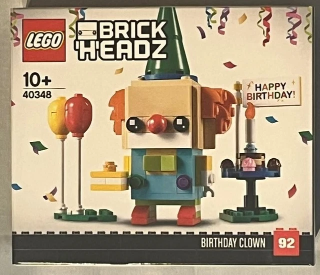 LEGO BRICKHEADZ: CLOWN di compleanno (40348) EUR 17,55 - PicClick IT