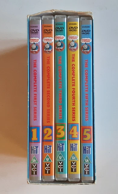 THOMAS AND FRIENDS Classic Collection Complete Series 1-5 DVD Boxset ...