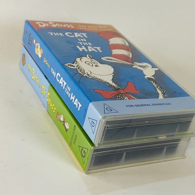DR SEUSS VHS Video Bundle: Dr Seuss The Cat In The Hat The Best of Dr ...