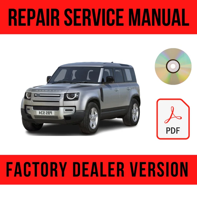 LAND ROVER DEFENDER 2019 2020 2021 2022 2023 Factory Repair Manual L663 ...
