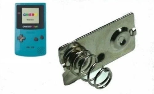 NINTENDO GAME BOY Color: New Battery Terminals Spring Contacts AA Size ...