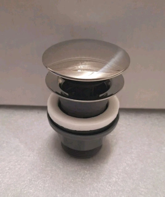 GROHE DRAIN VALVE Drain Set Push Open With Overflow 1 1/4 Chrome £15.04 ...