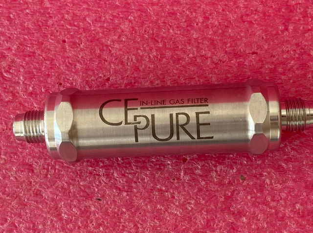 TOSHIBA CERAMICS CE Pure In Line Gas Filter Metal Gasket Fittings TMHL ...