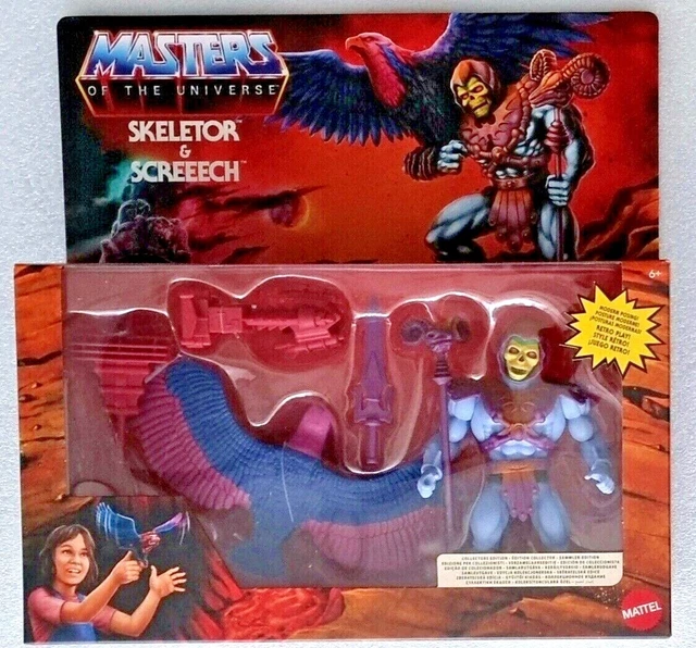 SKELETOR & SCREEECH 2-Pack Motu Screech Masters Universe Origines 2023 ...