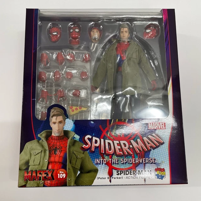 MAFEX NO.109 SPIDER-MAN Peter B. Parker Action Figure Medicom Toy New ...
