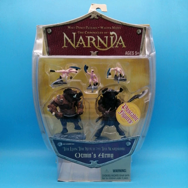 THE CHRONICLES NARNIA OTMIN'S ARMY Poseable Figures Walt Disney Action ...