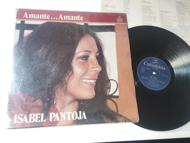ISABEL PANTOJA AMANTE Amante Columbia 1981 CPS9673 - LP Vinilo 12" VG ...