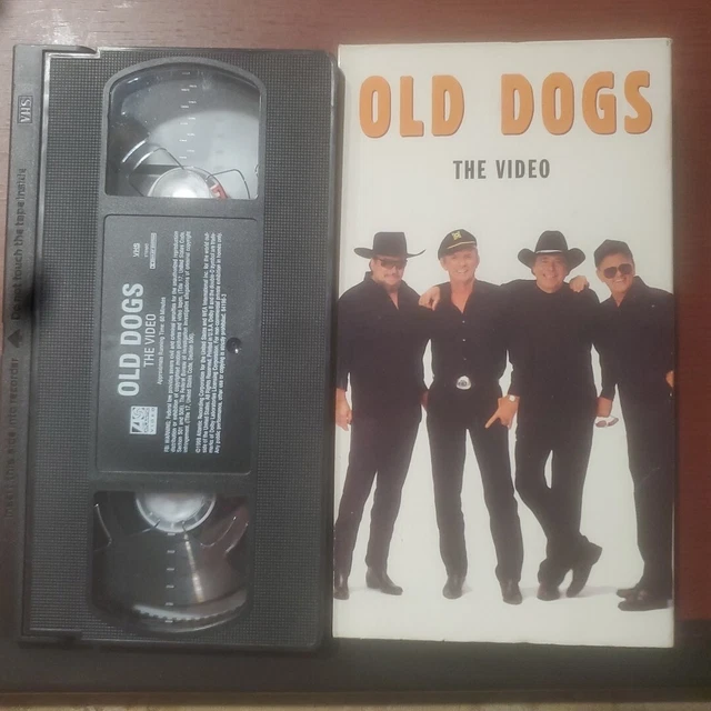 OLD DOGS VHS Waylon Jennings Jerry Reed Bobby Bare Mel Tillis Country ...