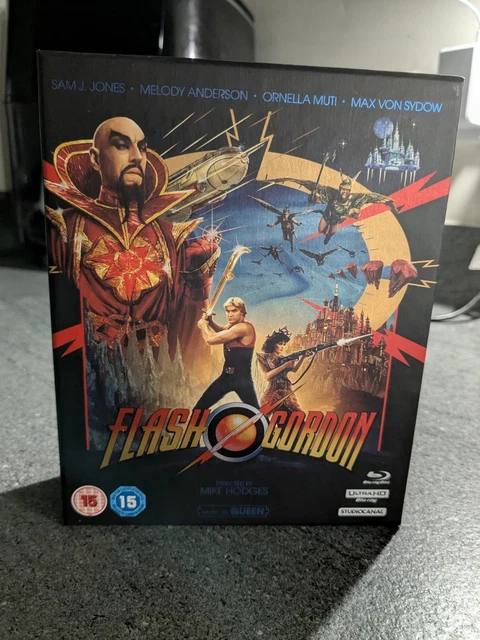 FLASH GORDON 4K UHD Blu-ray 40th Anniversary Collectors Edition 5 discs Freepost £46.43 ...