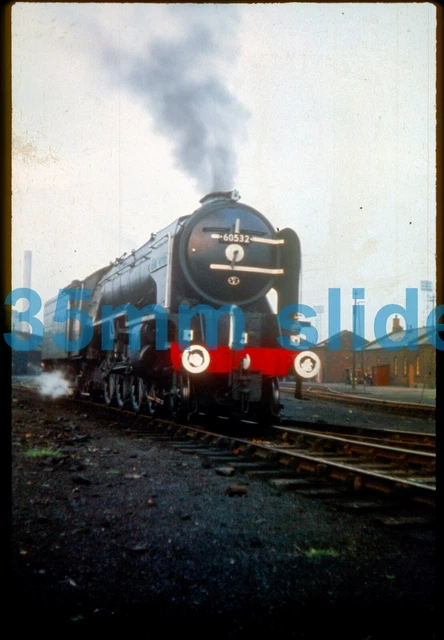 BRITISH RAILWAYS LNER 4-6-2 Steam Locomotive 60532 1967 Trafford Park ...