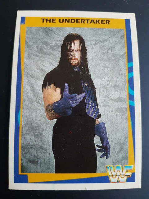 RARE UNDERTAKER 1995 Merlin German Card WWE WWF WCW Wrestling - 28 $30. ...